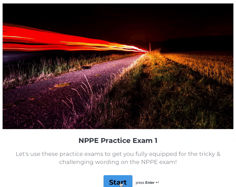 NPPE Exam Study Guide + NPPE Sample Exams